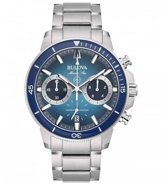 Bulova Marine Star Automatic 98A282 Orologio Cronografo Uomo | MiRaggi.com