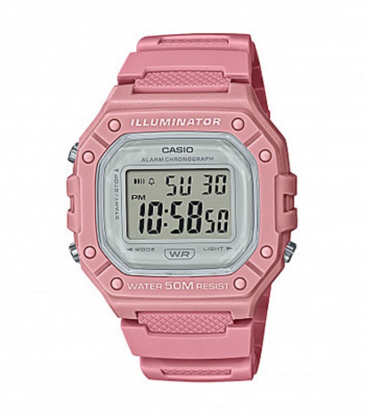 Casio Collection Orologio Donna Rosa W-218HC-4AVEF | MiRaggi